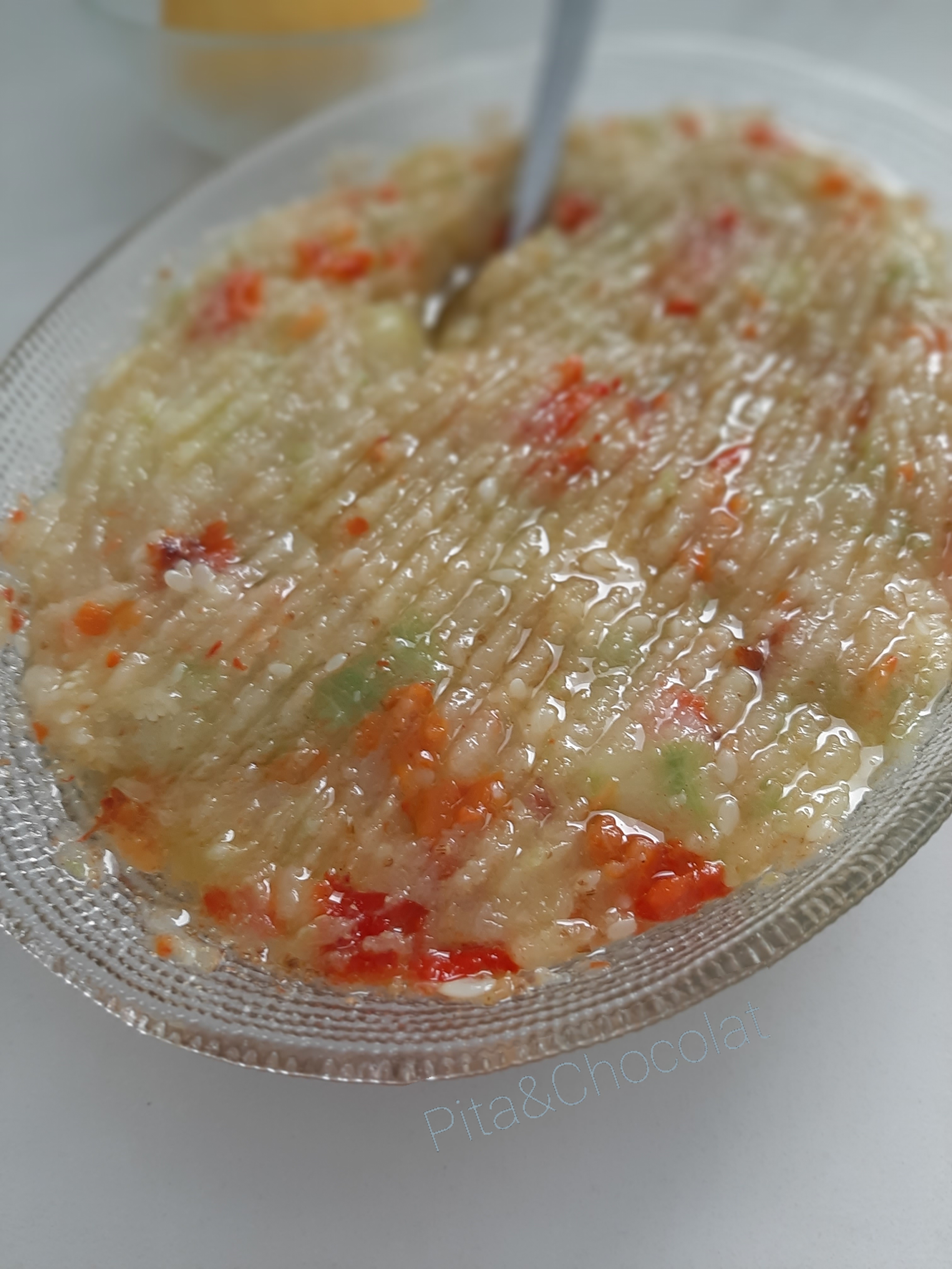 Pkeila - ragoût d'épinards aux haricots et à la viande · Pita & Chocolat