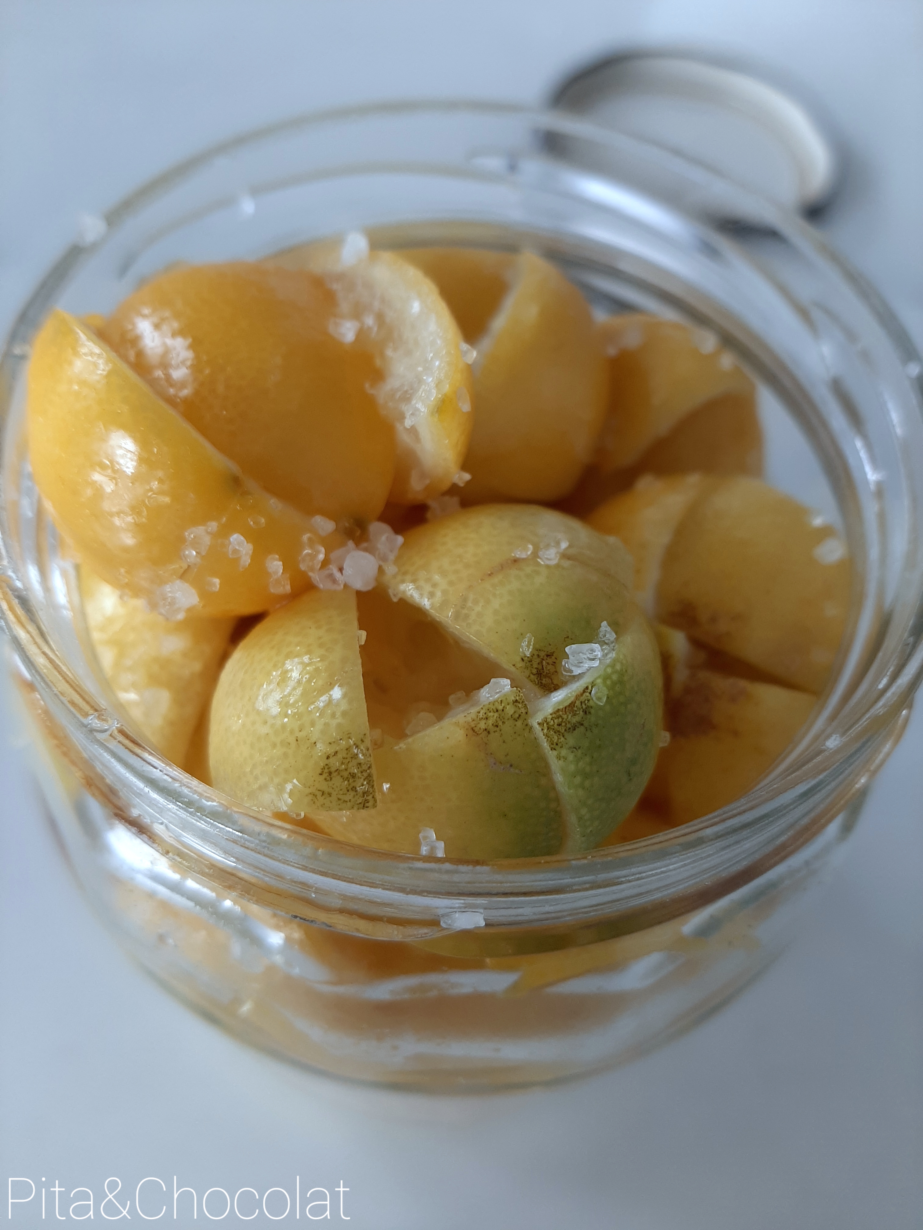 Citrons beldis - Citrons confits au sel | Pita & Chocolat